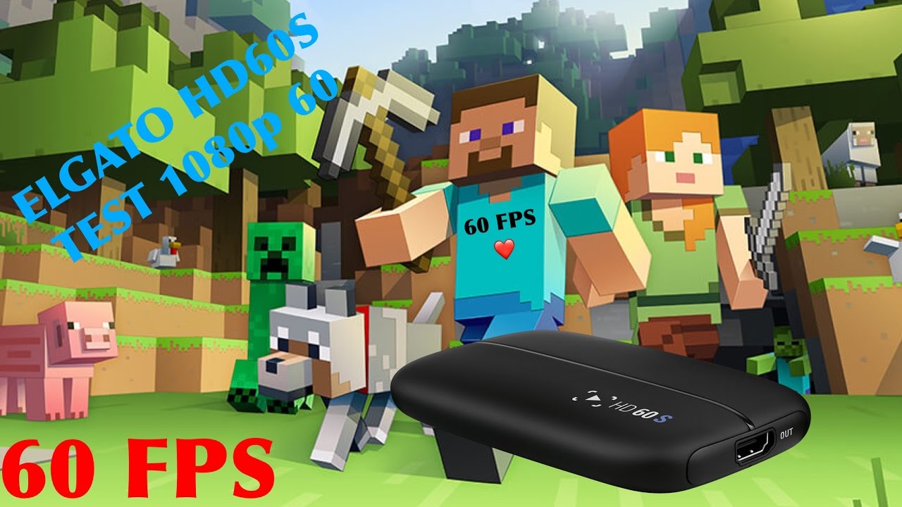 Minecraft (60 FPS) "Elgato HD60S Test" - YouTube