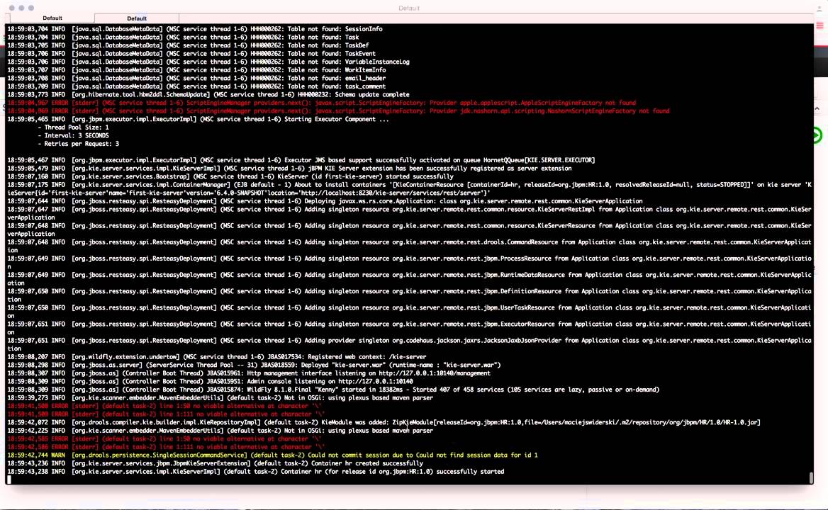KIE Execution Server - Managed by controller - YouTube