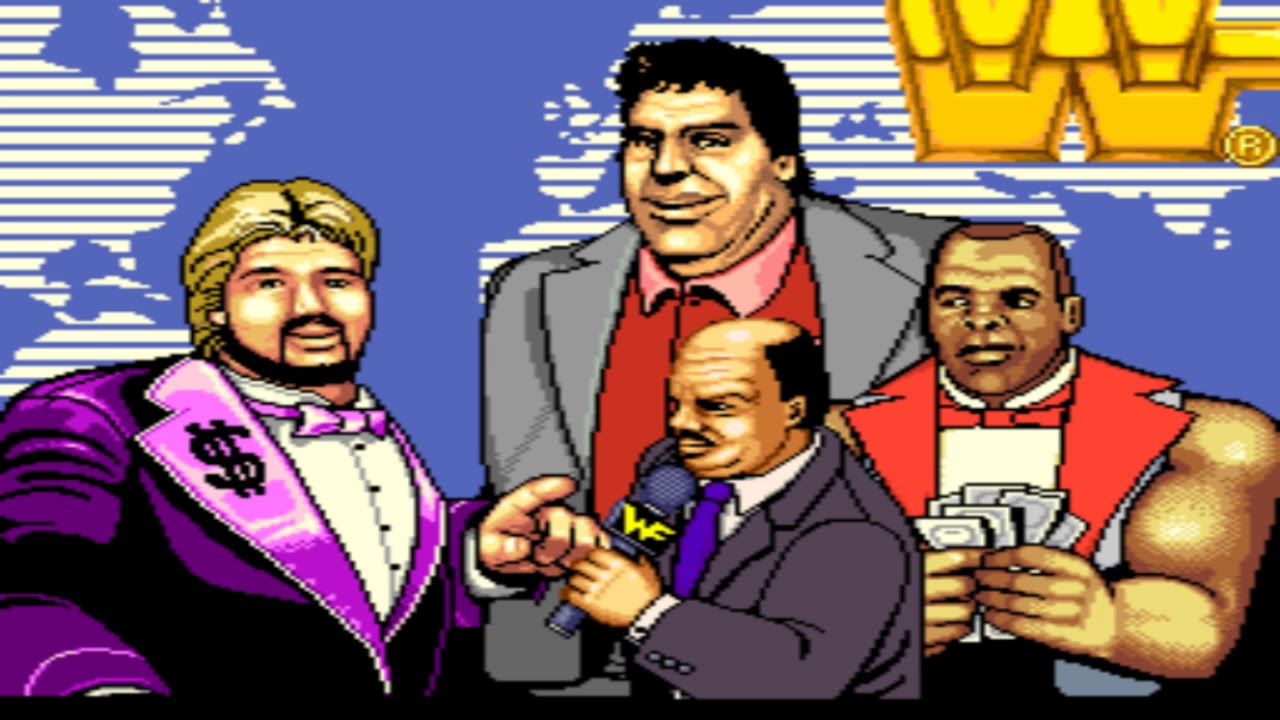 [ARCADE] WWF 슈퍼스타즈(WWF Superstars) - 빅 보스 맨 & 마초맨 랜디 새비지 원코인 동영상 [720p ...