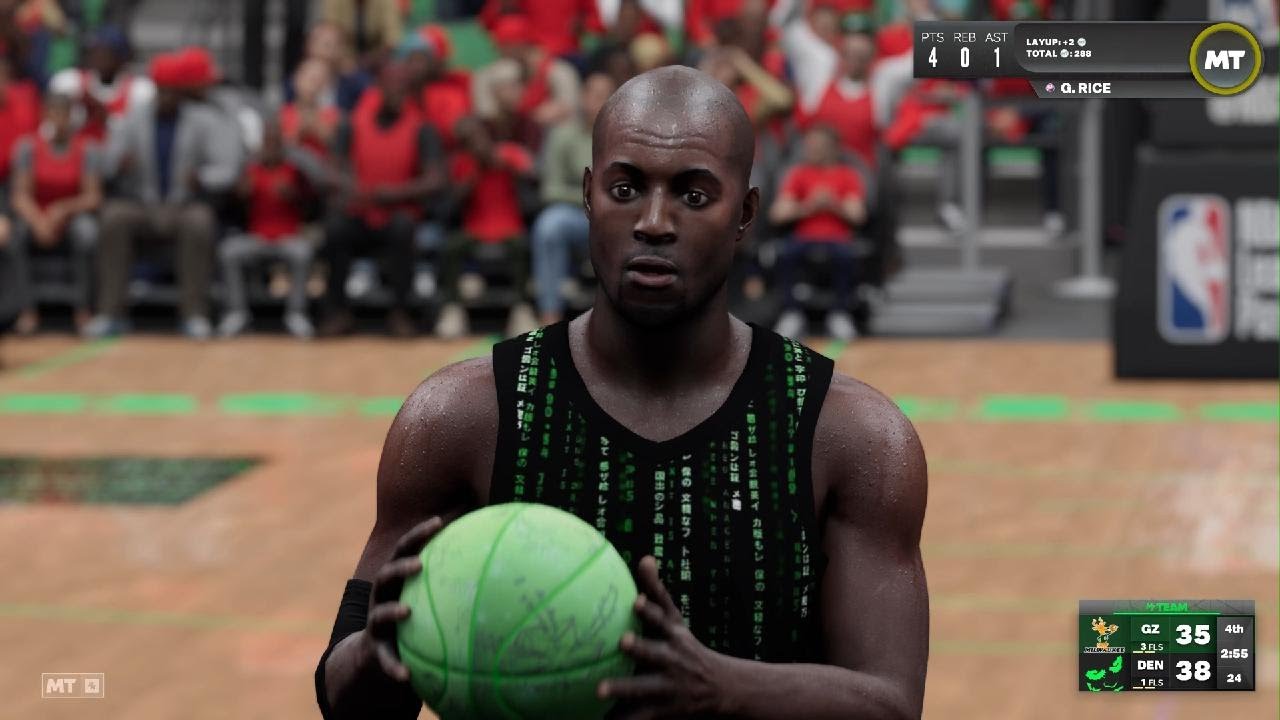 Glen Rice gets a cool And 1 in NBA 2K23 on team Matrix - YouTube