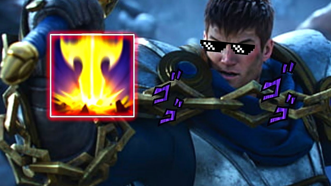 GAREN NO BRAIN CHAMPION (ULT IS ENOUGH) - WILD RIFT - YouTube