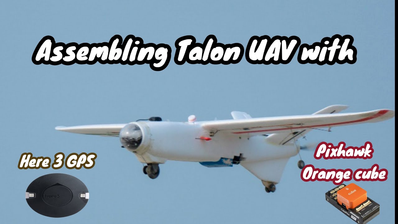Talon Fixed wing Drone with Pixhawk and GPS. - YouTube