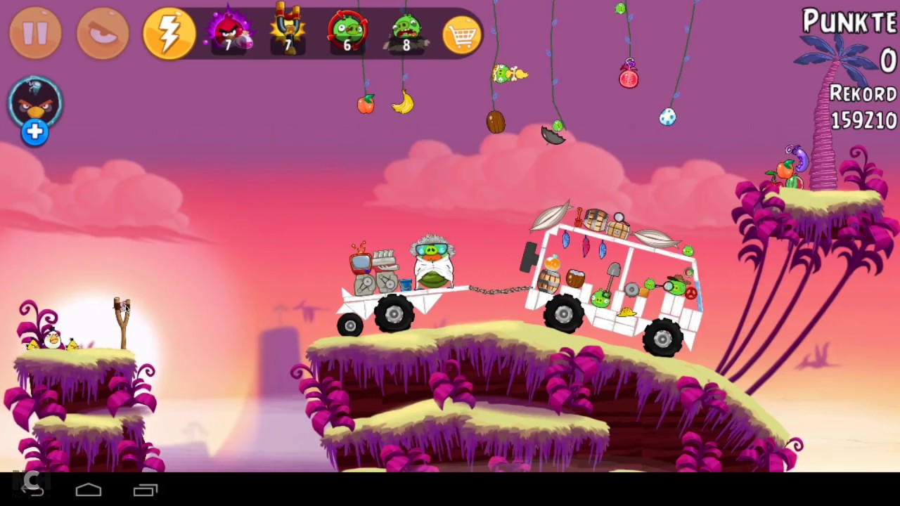 Angry Birds Jurassic Pork Level 35-1 169620 - YouTube