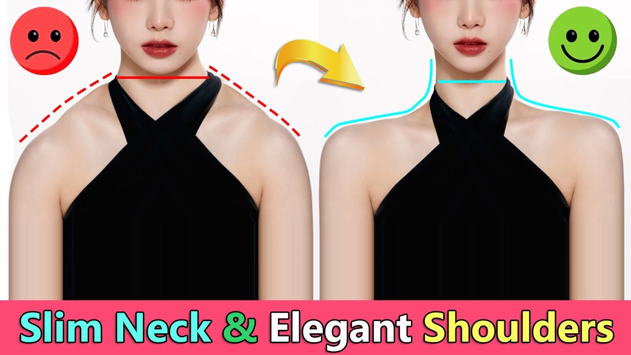 Secrets to a Slim Neck & Elegant Shoulders – Transform Your Look! - YouTube