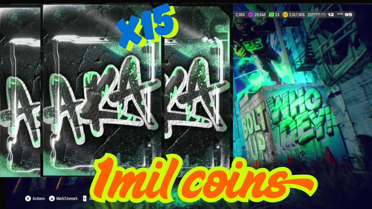 I OPENED EVERY SINGLE AKA ICONS PACK FOR NEW AJ DILLION! - YouTube