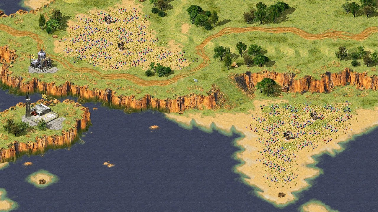 Yuri's Revenge Red Alert 2 Earth Version 8 New Map Super Extra Hard AI ...