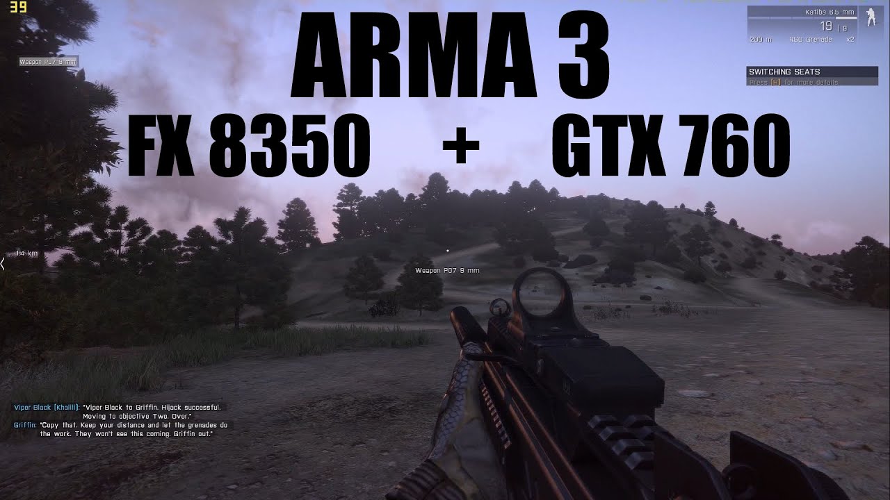 Arma 3 Gameplay Ultra/Max Settings AMD FX 8350 GTX 760 (With Different ...