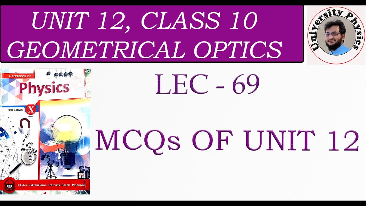 Multiple choice questions of unit 12 class 10 physics kpk textbook ...