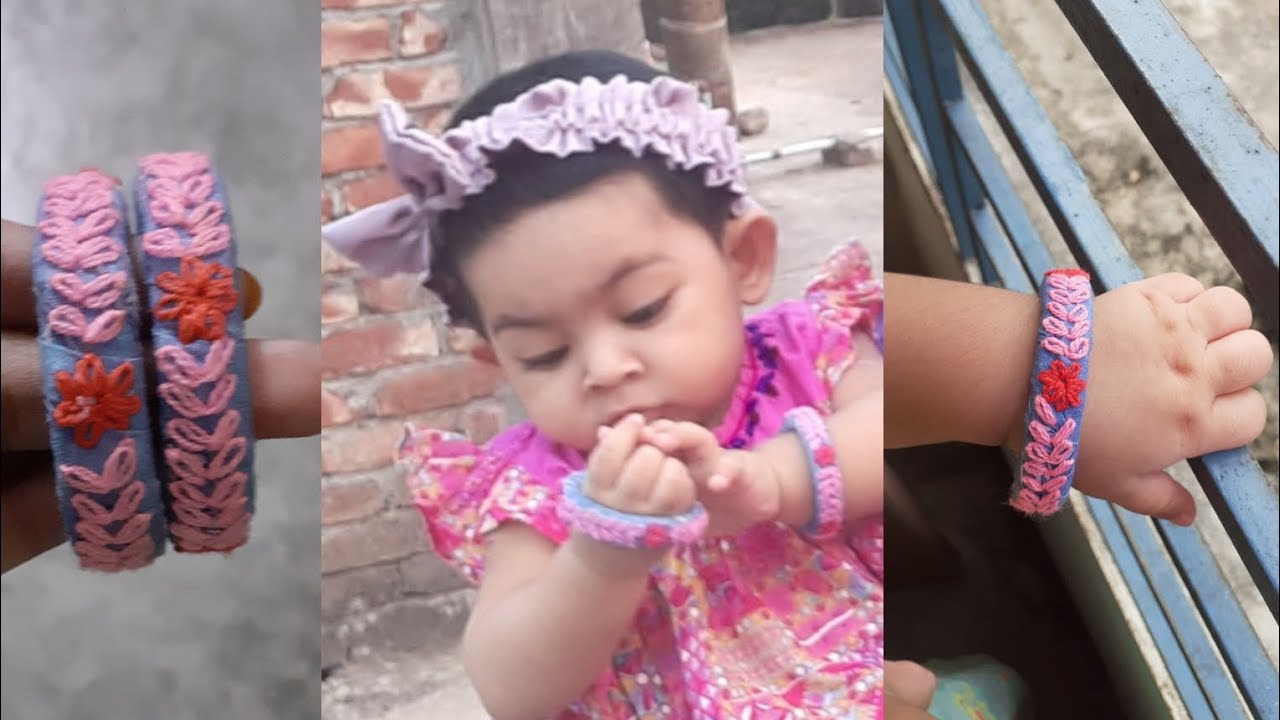 সহজ পদ্ধতিতে কাগজ দিয়ে চুড়ি তৈরি / How to make bangles with paper ...