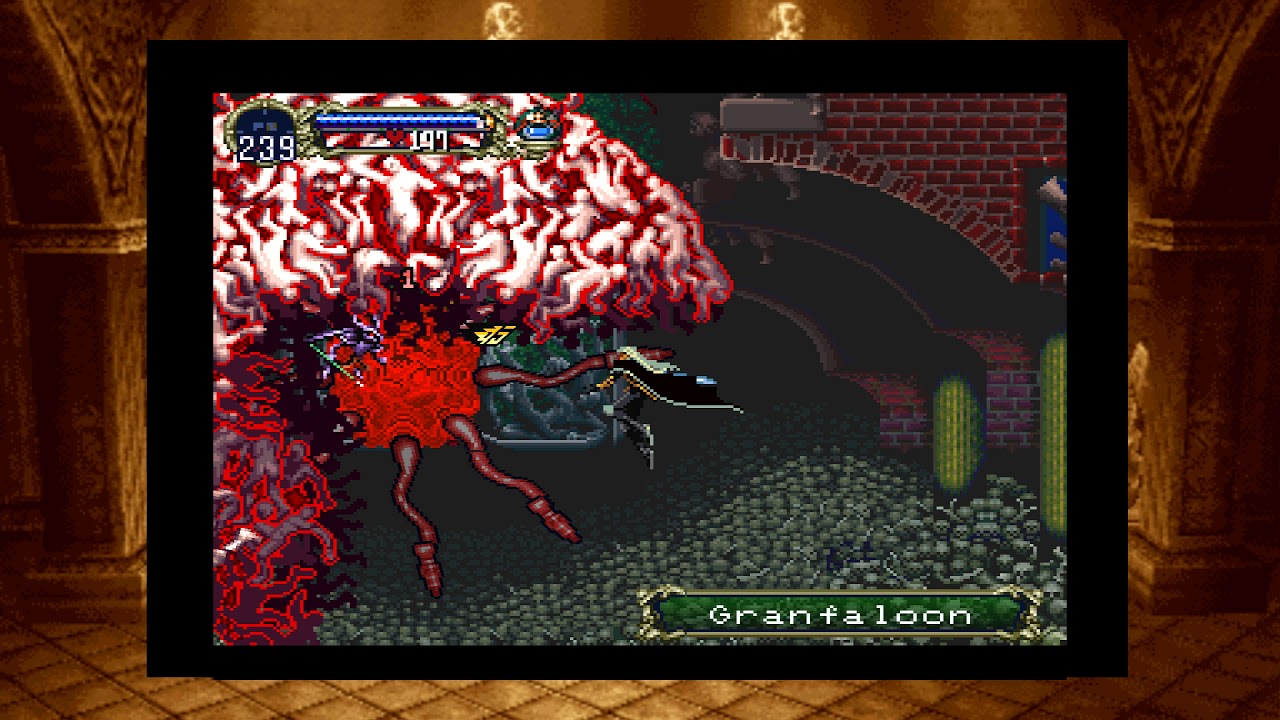 Castlevania: Symphony of the Night Alucard vs Legion. - YouTube