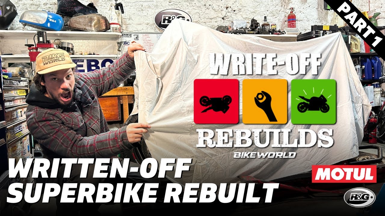 Write Off Re-Builds | Wrecked And Written-Off Superbike Rebuilt And Put ...