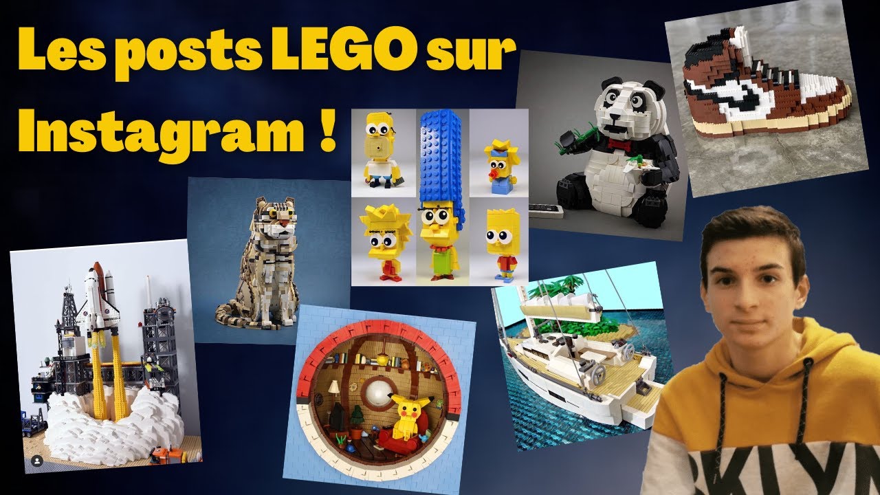JE DÉCOUVRE DES POSTS LEGO® SUR INSTAGRAM | Créations surprenantes ...