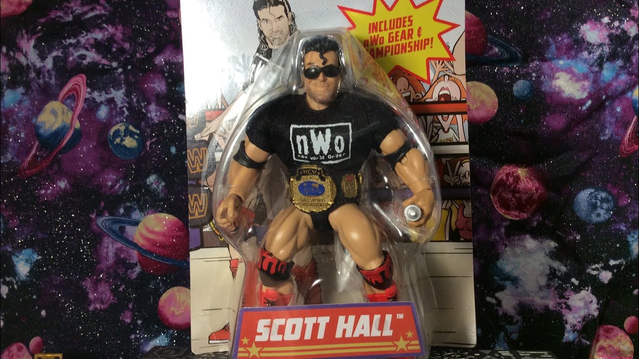 WWE/WWF Superstars Scott Hall Mattel wrestling figure..Hey Yo! - YouTube