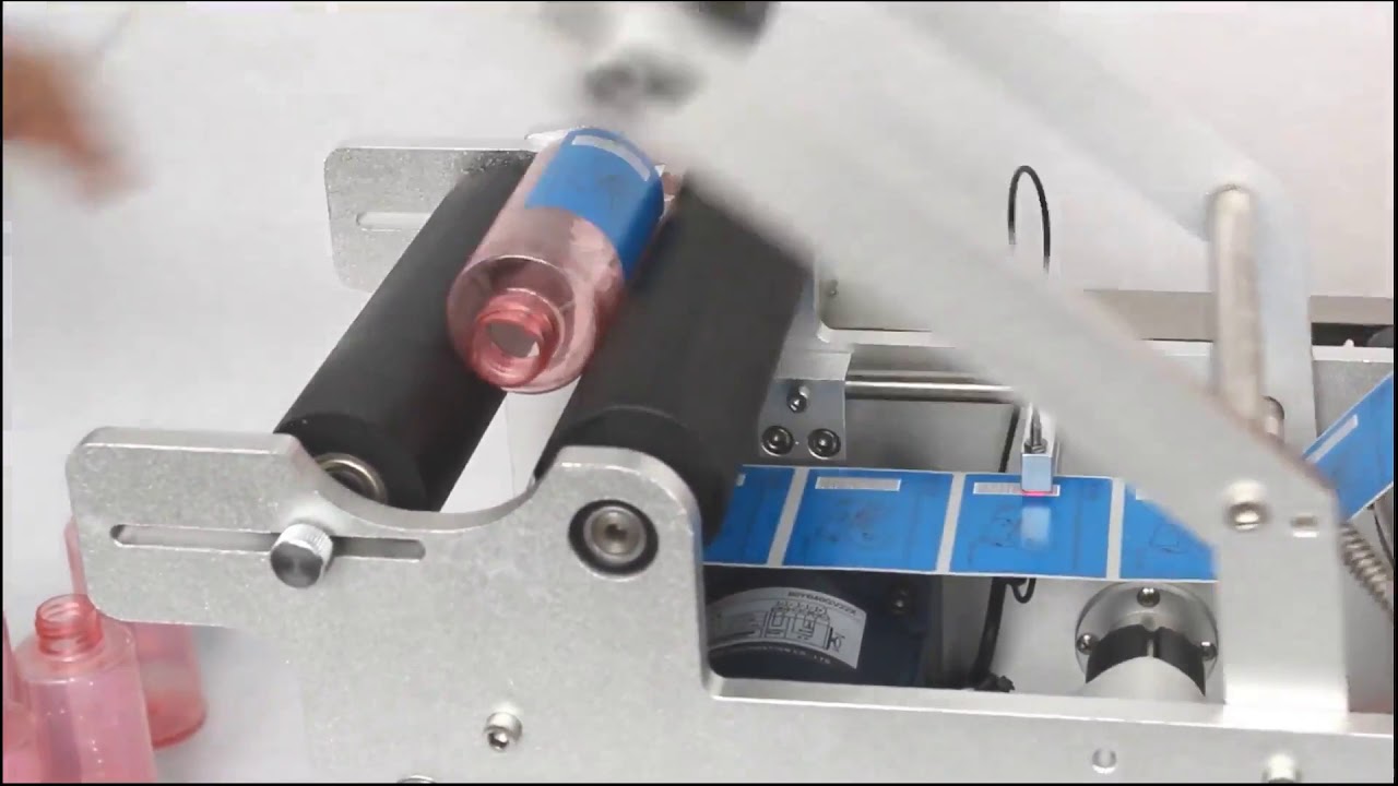 Semi-auto MT-50 Labeling Machine - YouTube