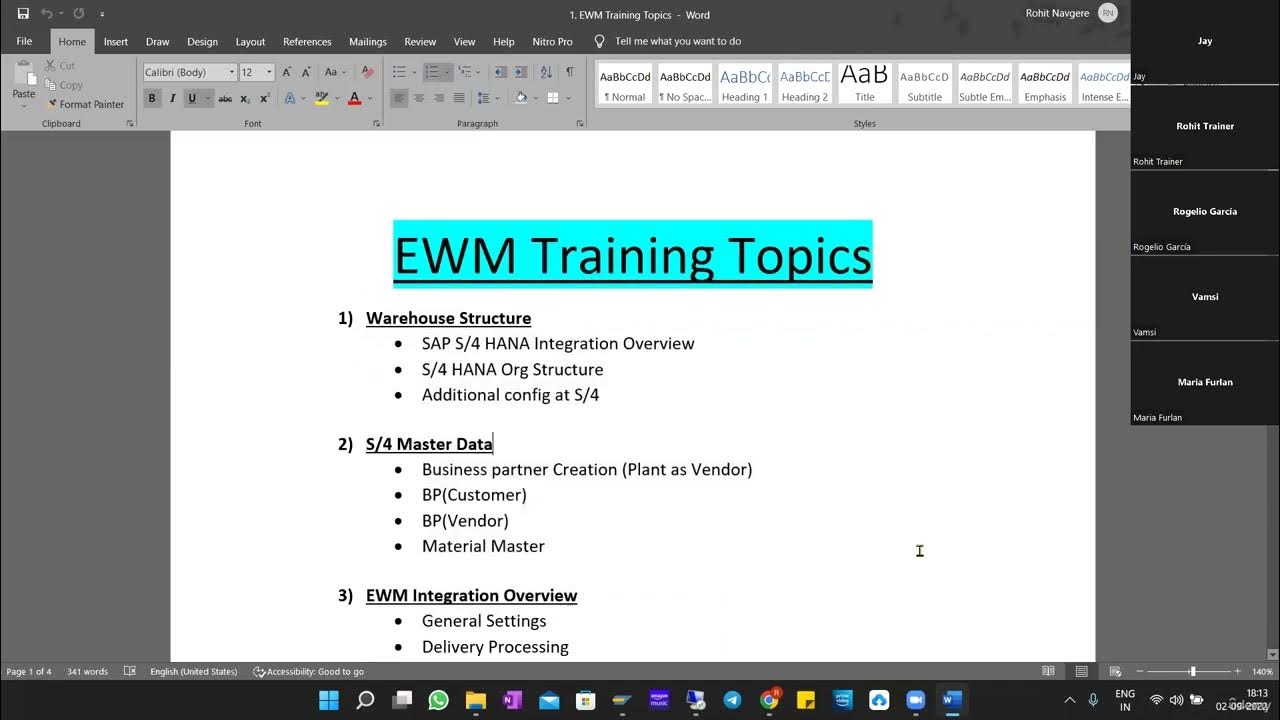 SAP EWM Org Structure Overview - YouTube