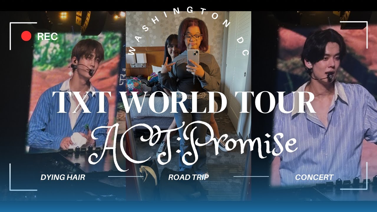 TXT Concert Washington, DC | Vloggg Act: Promise - YouTube