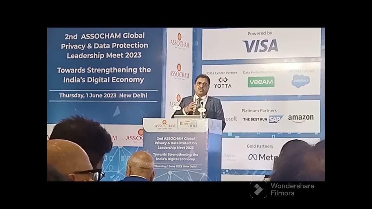 Welcome Address at 2nd ASSOCHAM Global Privacy & Data Protection Leadership Meet 2023 - YouTube
