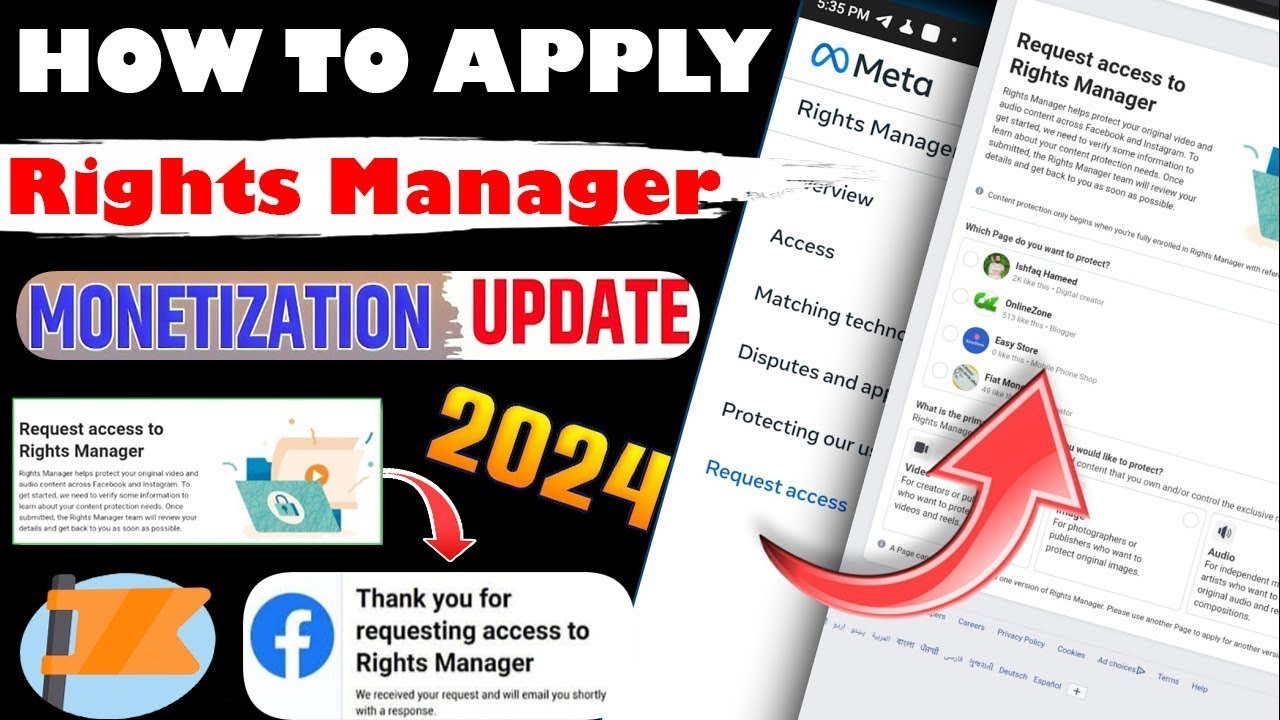 Facebook Rights Manager How to Apply for Rights Manager Monetization on ...
