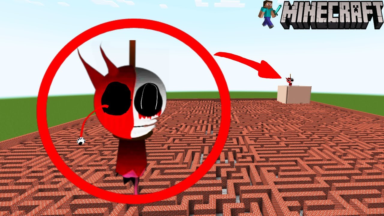 NEW Incredibox Sprunki Raddy Horror in Maze Gmod Minecraft - YouTube