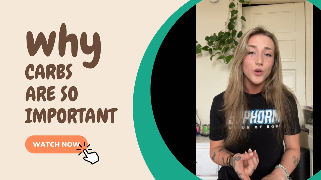 THE IMPORTANCE OF CARBS - YouTube