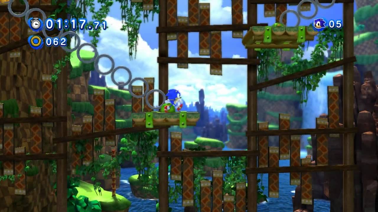 Sonic Generations [PC] Playthrough Preview: Green Hill Zone Act 1 - YouTube