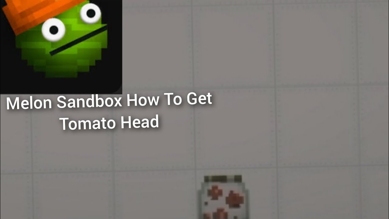 Melon Sandbox How To Get Tomato Head! - YouTube