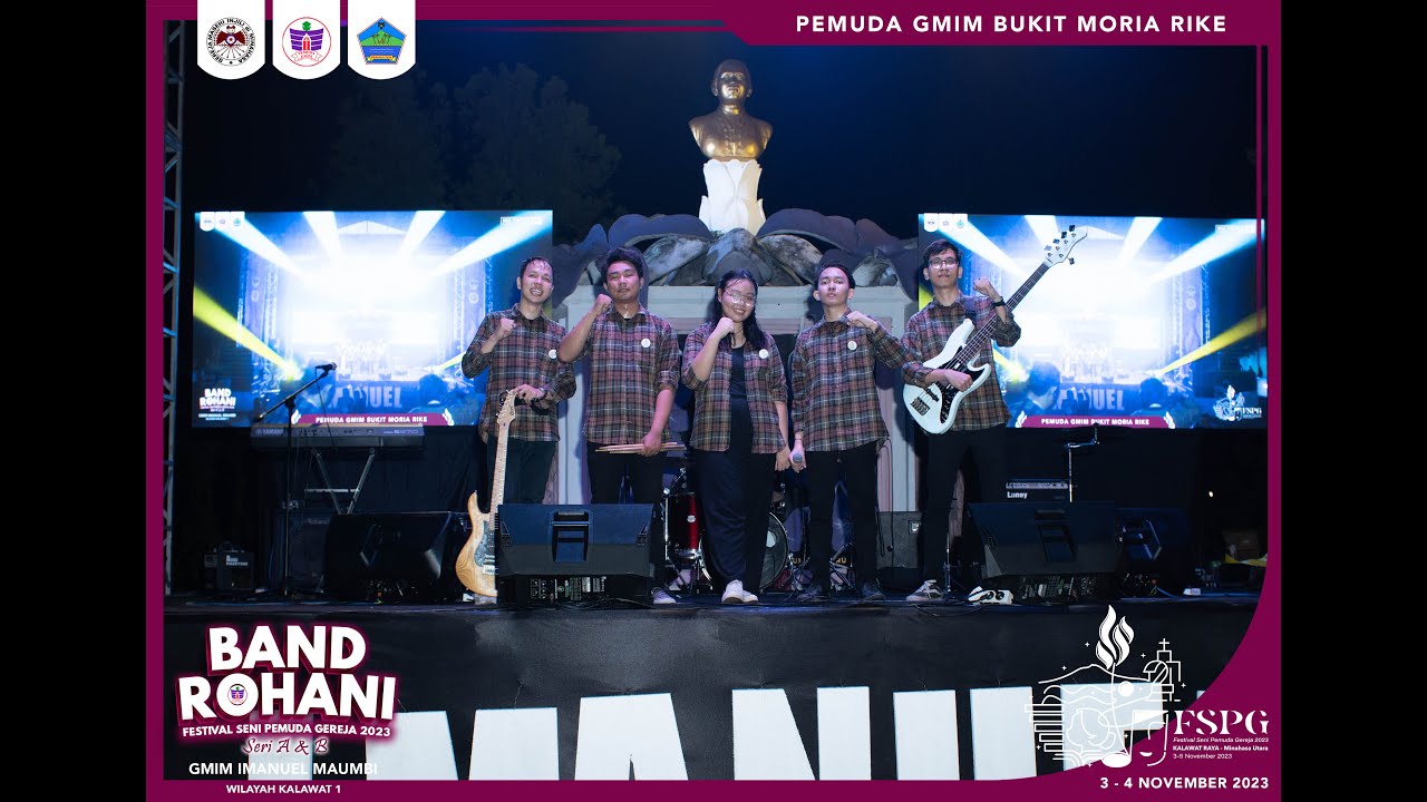Fusion Band | Band Rohani Seri A | FSPG 2023 | Ku Kan Bangkit - YouTube