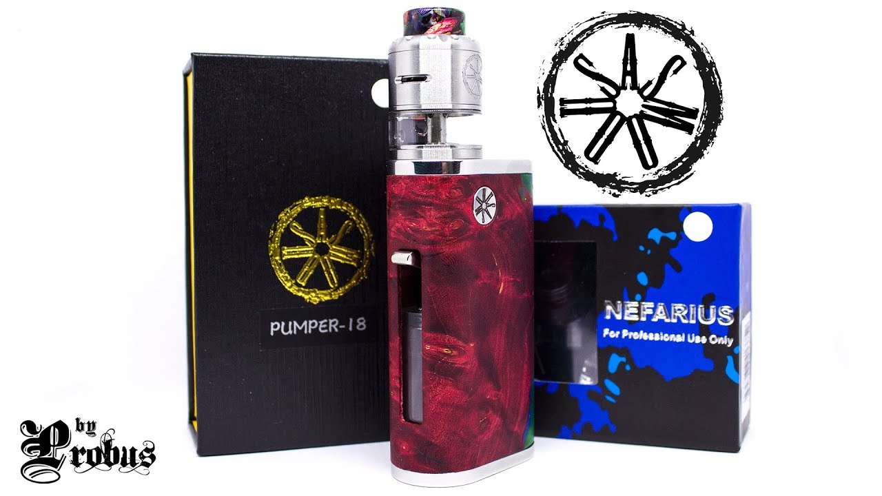 Asmodus Pumper 18 Squonk Mod - Salon Rozchmurzonych