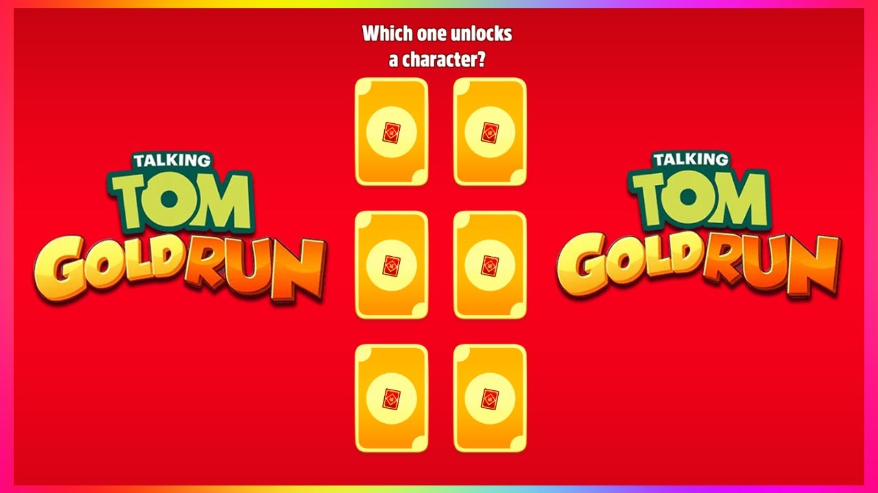 TALKING TOM GOLD RUN - LUCKY CARDS FORTUNE FESTIVAL! - YouTube