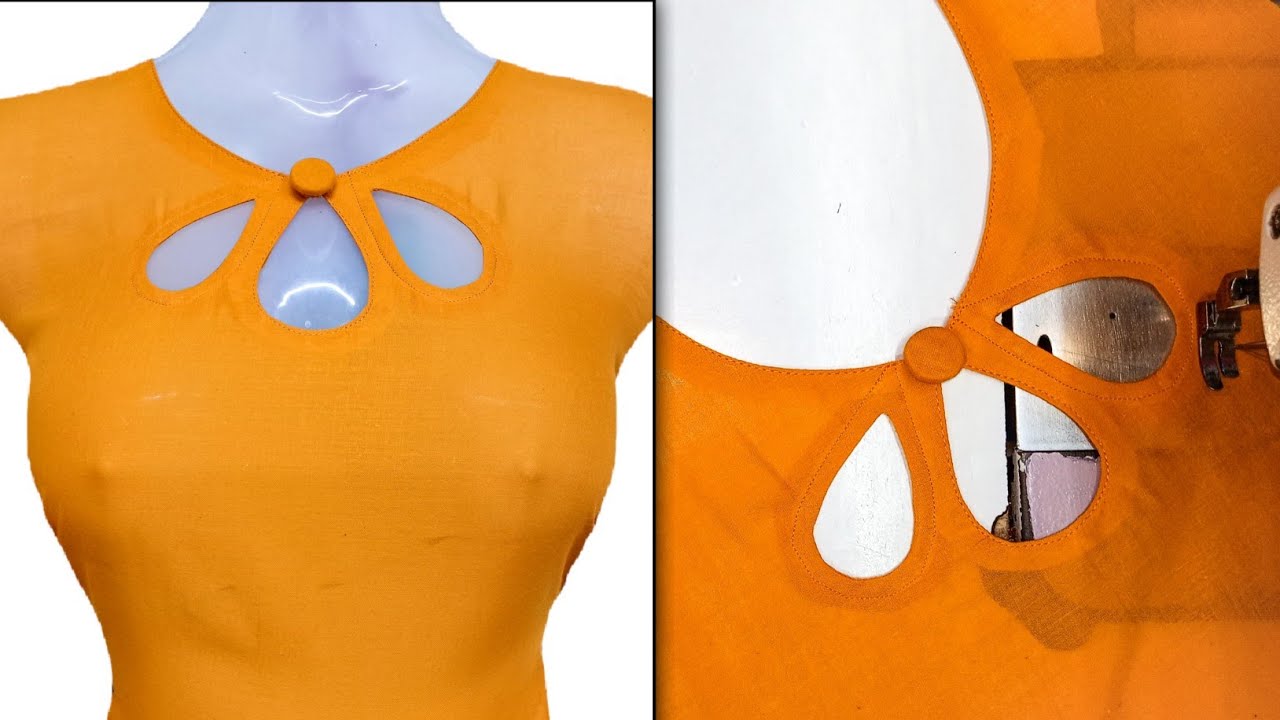 Trending Round Neck Design for Kurti | Simple Neck Design cutting and ...