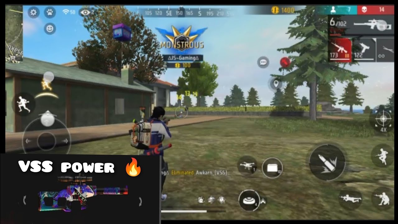 Power Of VSS 🔥 20+ KILLS | FREE FIRE - YouTube