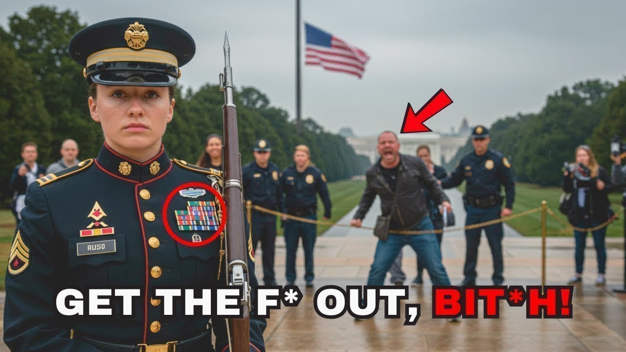 Psycho Man SCREAMS at Female Tomb Guard — Her Response? UNREAL. - YouTube