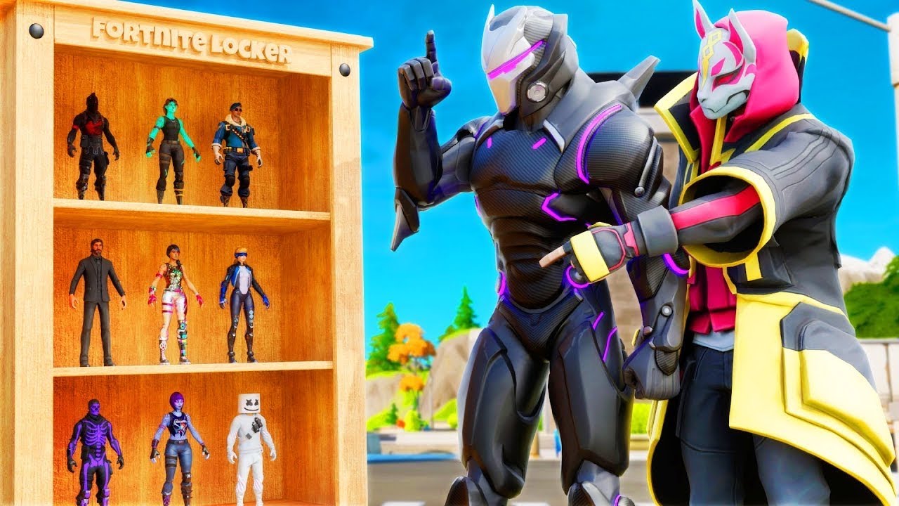 My Entire Fortnite Skin Collection... (LOCKER TOUR) - YouTube