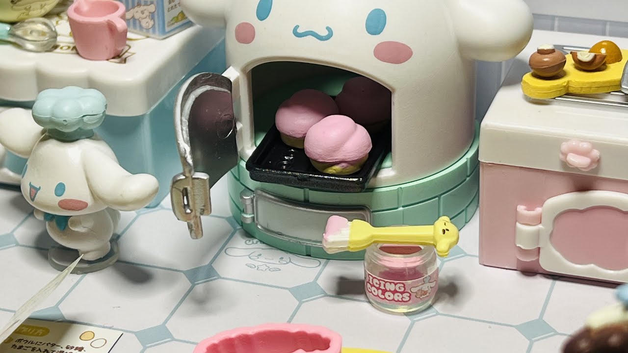 Unboxing my Re-ment Cinnamoroll Kitchen - YouTube