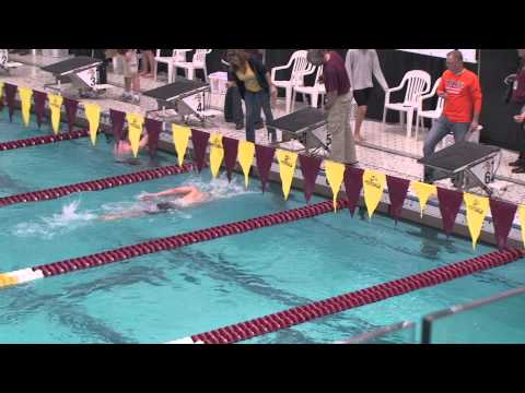 2014 Calvin College MIAA Swimming & Diving Championships Recap - YouTube