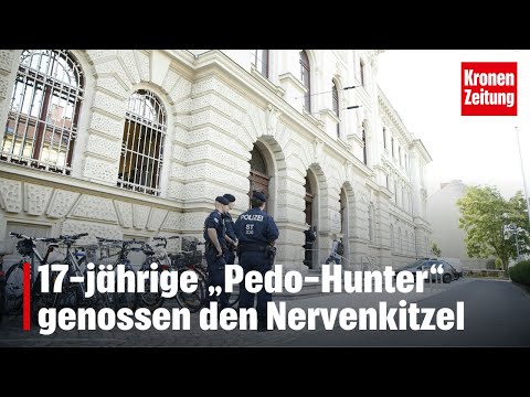 17-jährige „Pedo-Hunter“ genossen Nervenkitzel | krone.tv NEWS