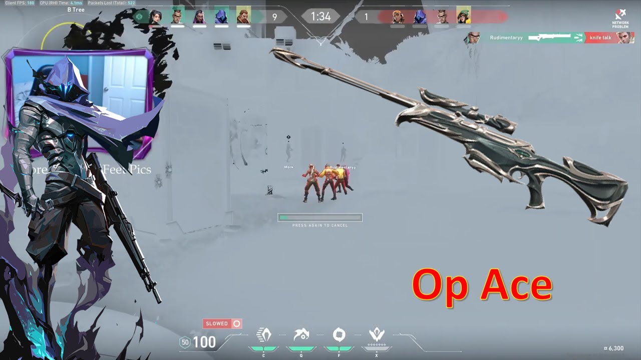 Omen's Insane Teleport ACE in Valorant: The Ultimate Mind Game! - YouTube