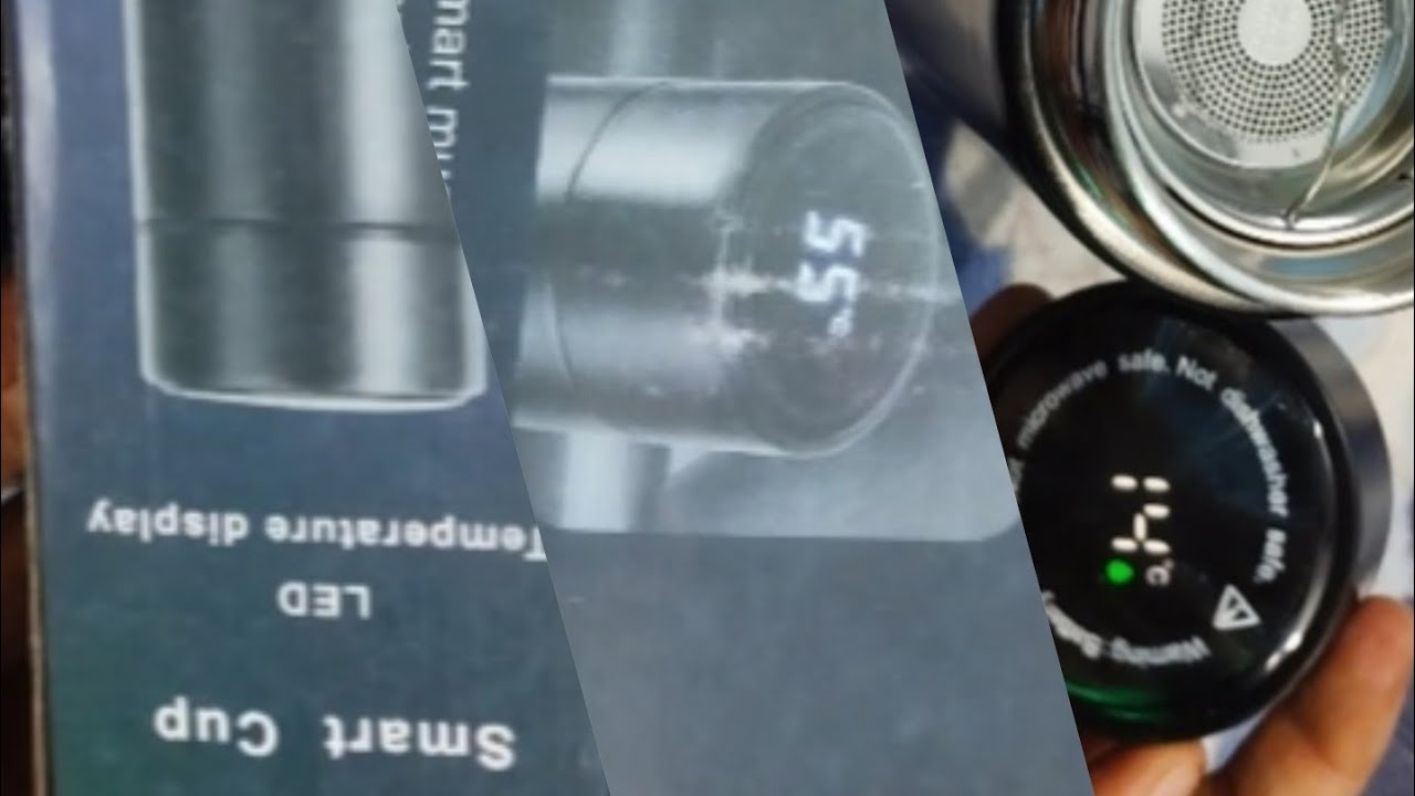 Water bottle with IED temperature🌡️display_meesho find #waterbottle # ...