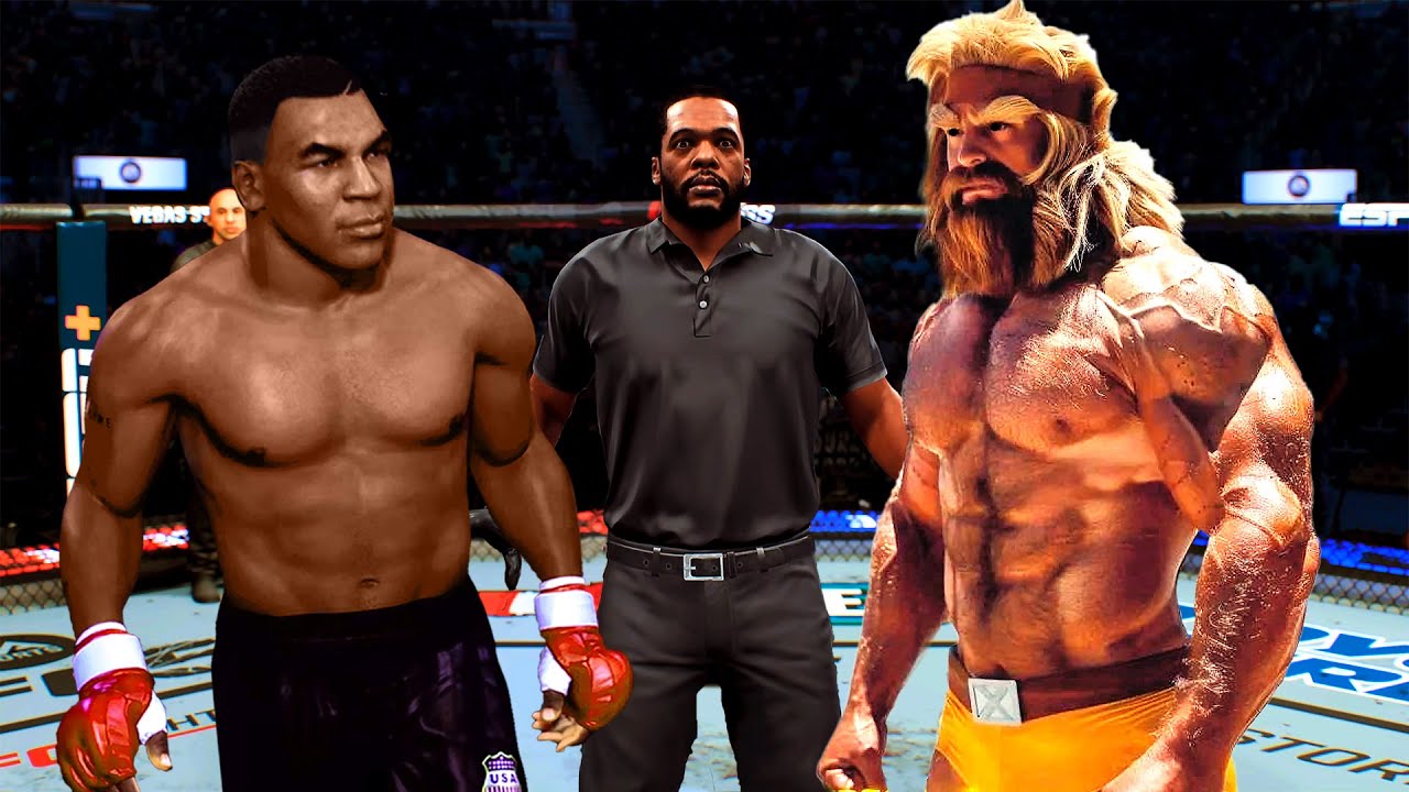 UFC 5 | Mike Tyson vs. Sabertooth | EA Sports UFC 5 - YouTube