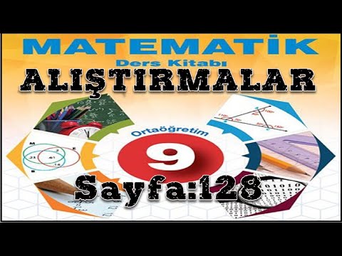 9.SINF MATEMATİK MEB DERS KİTABI MUTLAK DEĞER SORULARI SAYFA 128 ALIŞTIRMALAR ÇÖZÜMLERİ CEVABI PDF