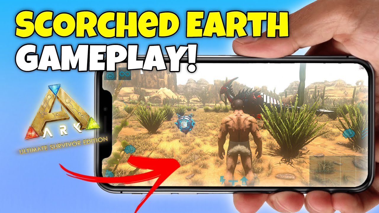 NEW Revamp Scorched Earth Gameplay & Features 🔥- Ark Mobile Revamp ...
