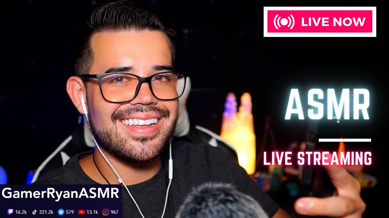 ASMR - Live #ASMR Relaxing Whispers & Controller Sounds for Sleep, Work ...