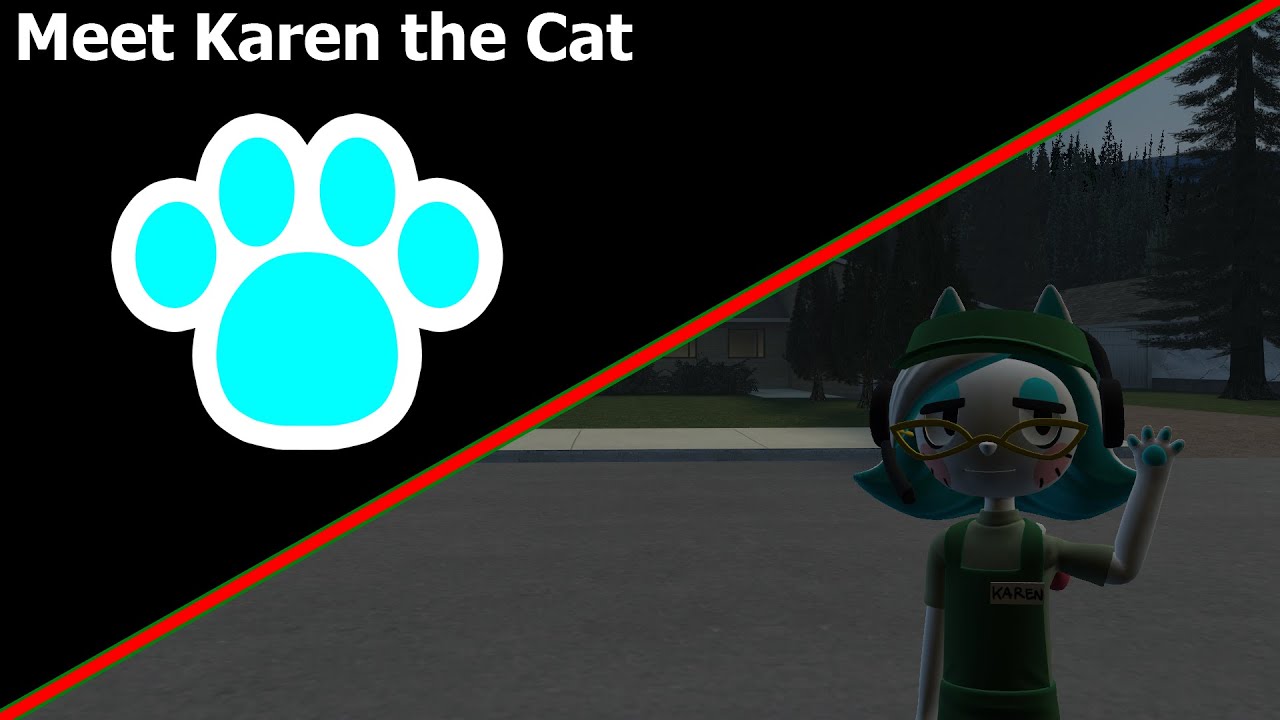 Meet Karen the Cat - YouTube