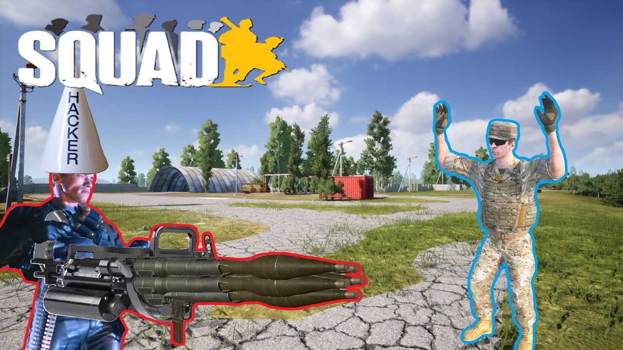 Hacker Using a Full Auto RPG!?!? - Squad Highlights #45 - YouTube