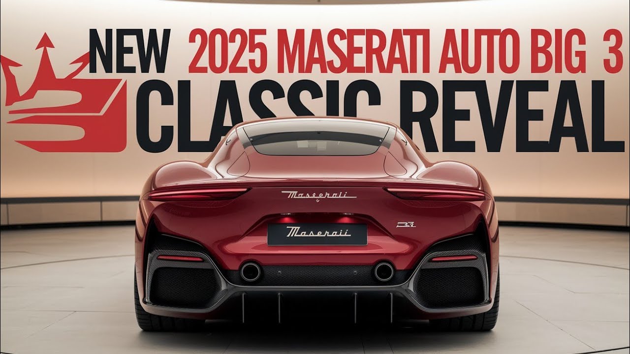 Future of Luxury Cars: Maserati Auto Big 3 UnveiledMaserati Big 3 for ...