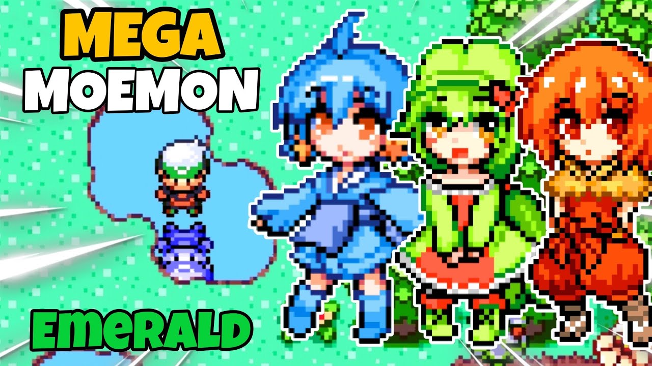 ¡UN HACK ROM LLENO DE MOEMONS! - Pokemon Mega Moemon Emerald v0.4.2 ...