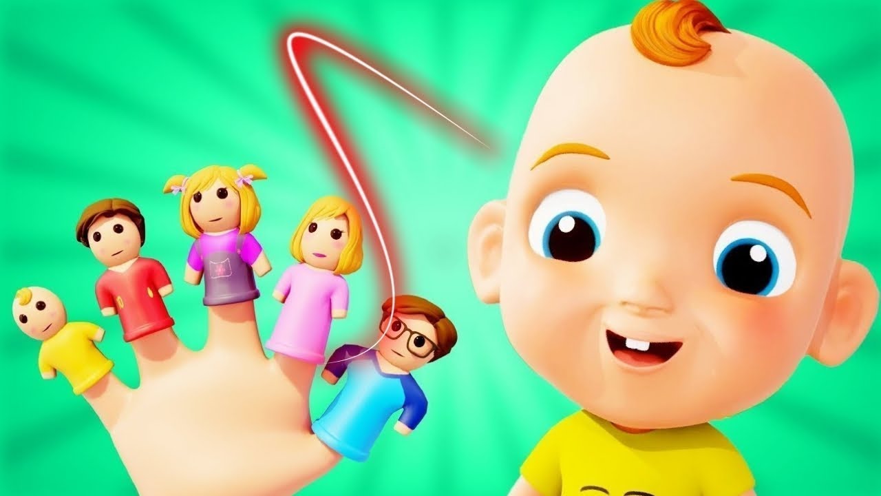 Daddy Finger Song - Finger Family Nursery Rhymes for Kids - YouTube