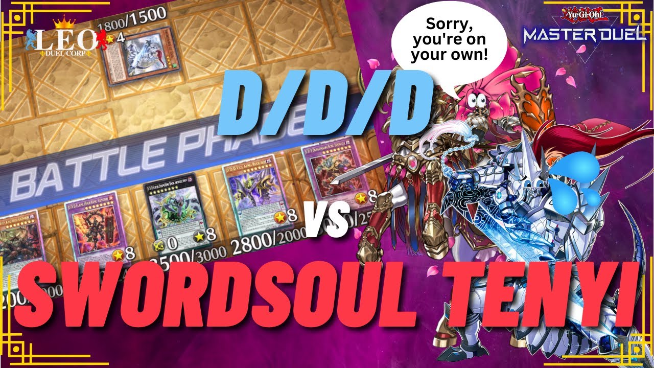 DDD Deck vs Swordsoul Tenyi Deck YuGiOh Master Duel - YouTube