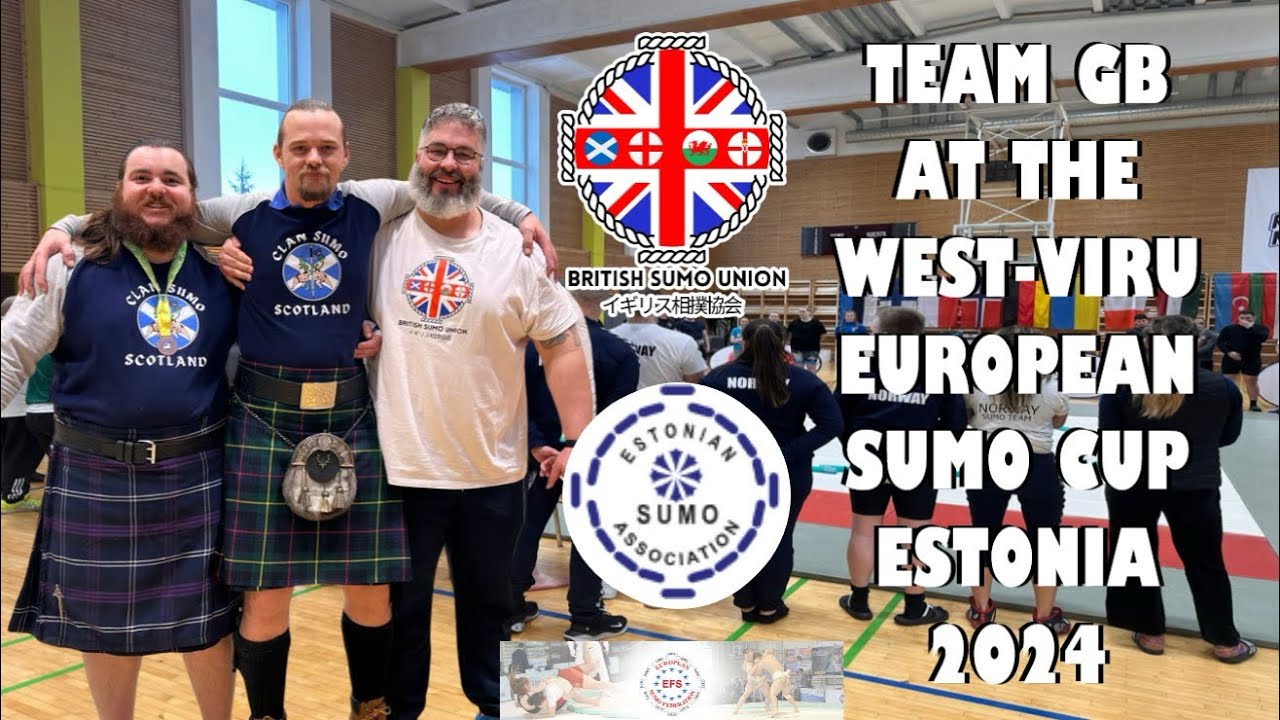 Team GB attended the West-Viru European sumo cup in Estonia on Feb 17th ...