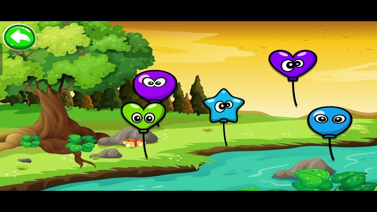 LEARN COLORS WITH POP BALLOONS - Piano Kids Music Songs | Games for ...